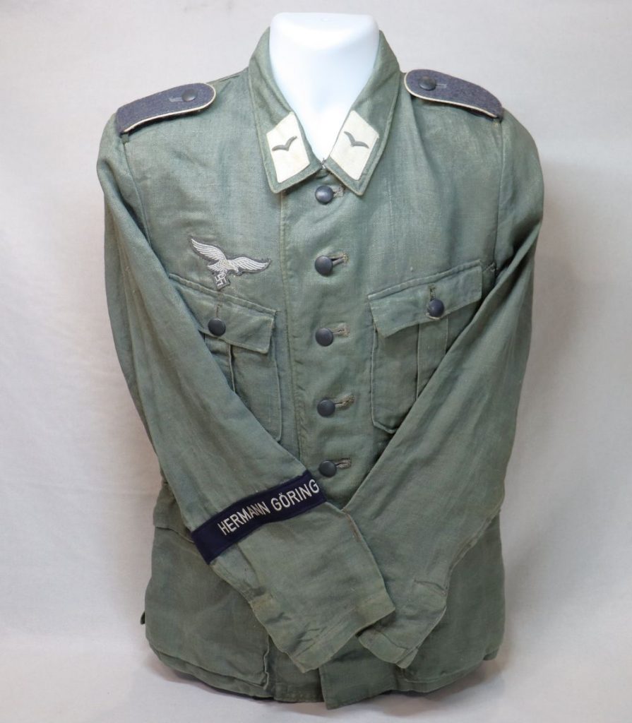 WW2 GERMAN LUFTWAFFE HERMANN GOERING TUNIC-SOLD - CJD Military Antiques ...